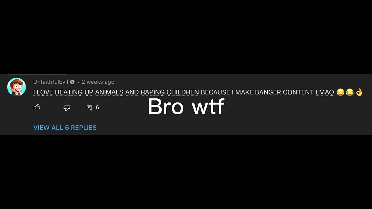 Comment bots are disgusting uncensored (18+) - YouTube