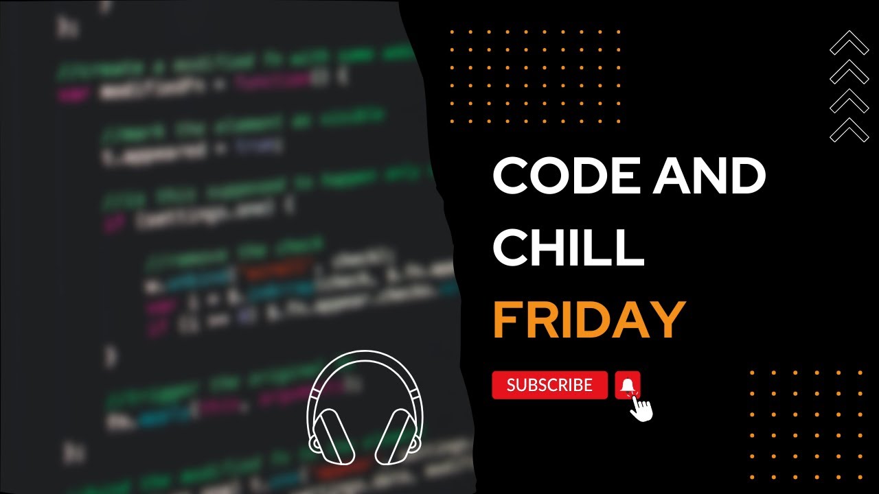 Code & Chill: Live App Development 🖥️🎵 - YouTube