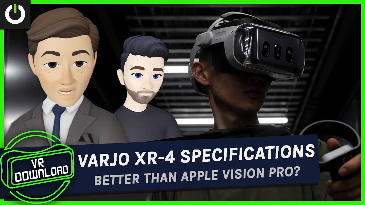 VR Download: Varjo XR-4 Promises Near-Retinal Mixed Reality - YouTube