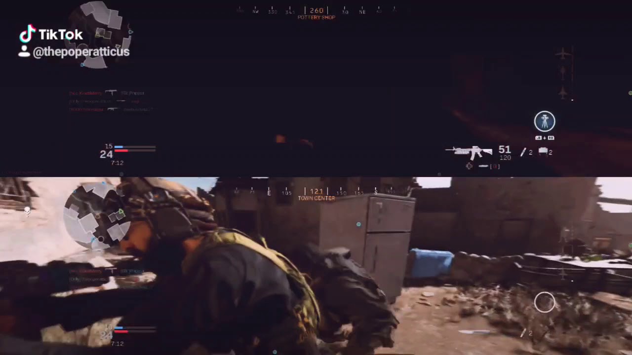 Split screen fun - YouTube