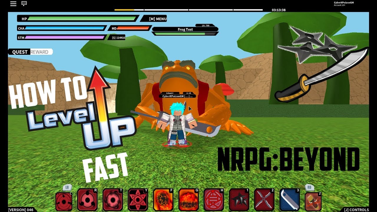 [046] HOW TO LEVEL UP FAST IN NRPG | NRPG: BEYOND ( ROBLOX ) - YouTube