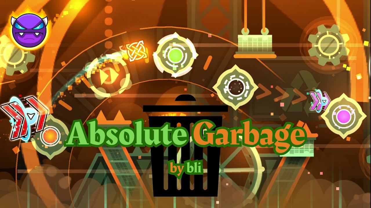 Absolute Garbage by bli (Easy Demon) {Epic} -Geometry Dash- - YouTube