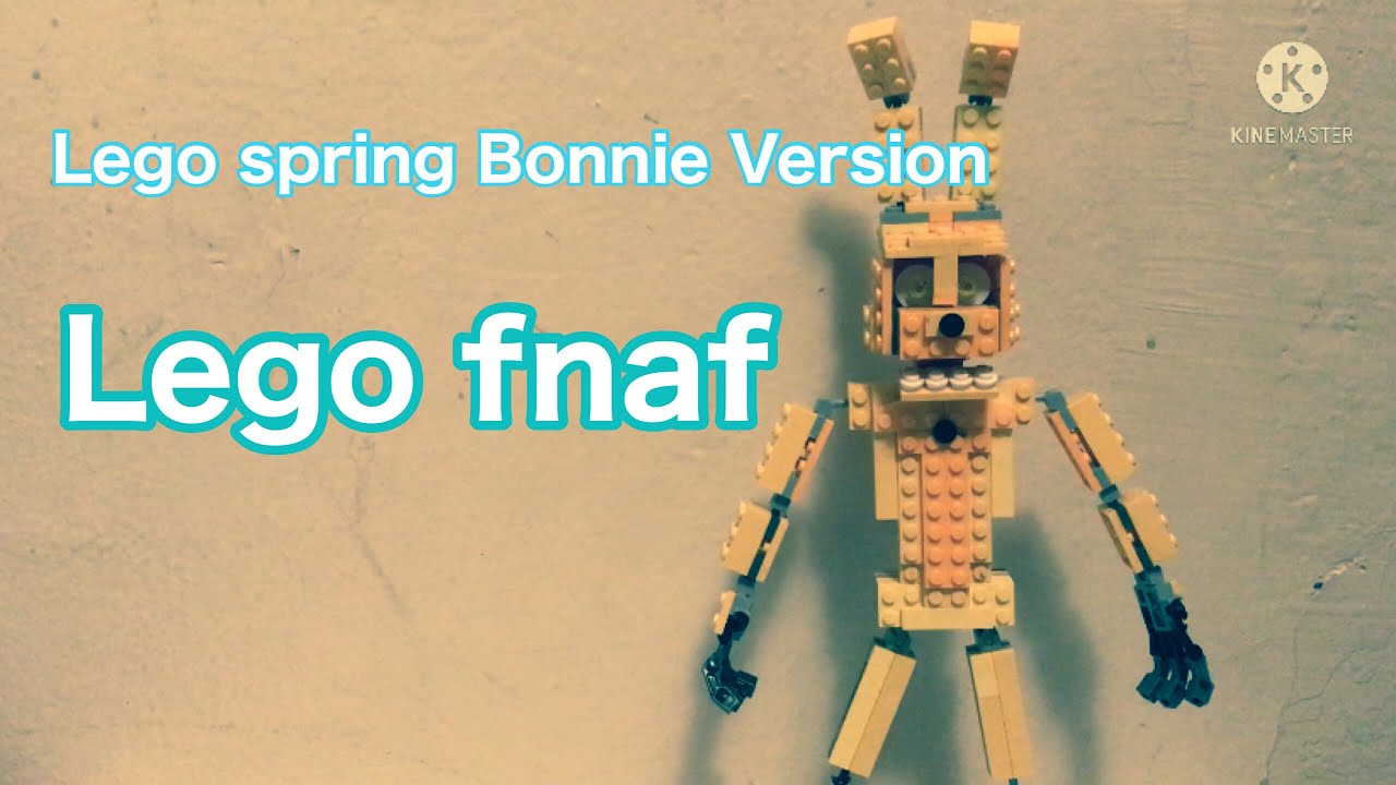 Lego spring Bonnie version! / fnaf full body ! - YouTube