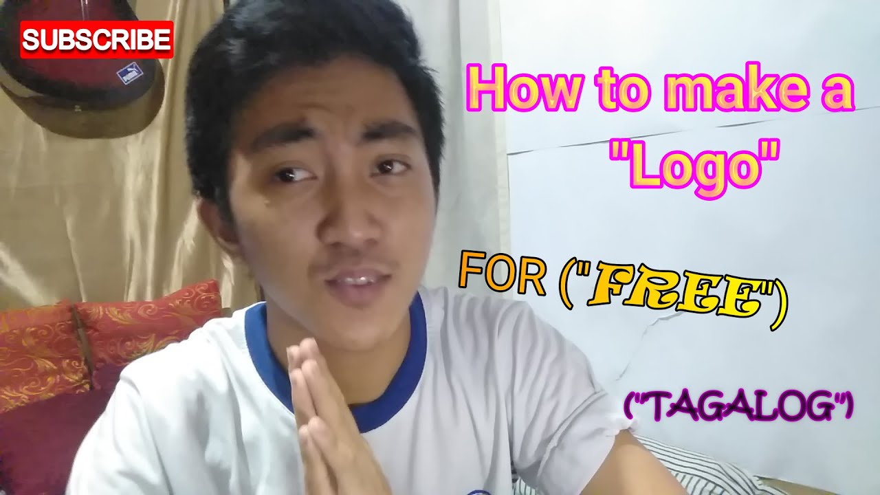 HOW TO MAKE A LOGO FOR ("FREE") || ("TAGALOG") - YouTube