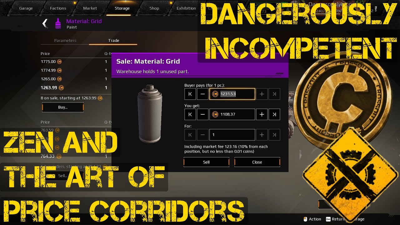 Crossout Zen And The Art of Price Corridors - YouTube