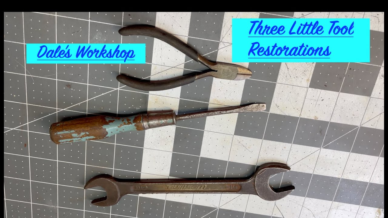 Three Little Tool Restorations - YouTube