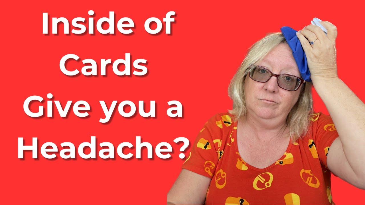 10 FUN and EASY ways to Finish the Inside of cards - YouTube