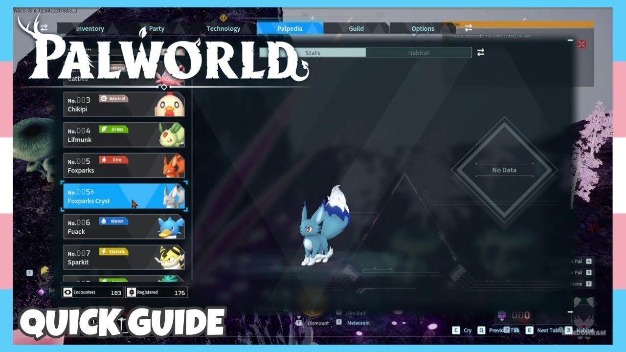 *New Pals* Where To Catch Foxparks Cryst In Palworld *Feybreak Update ...