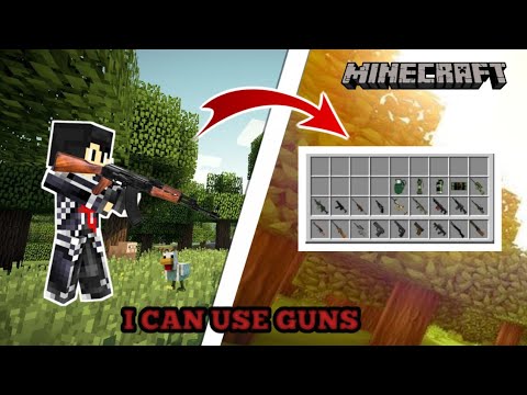minecraft but i can use OP guns #minecraft - YouTube