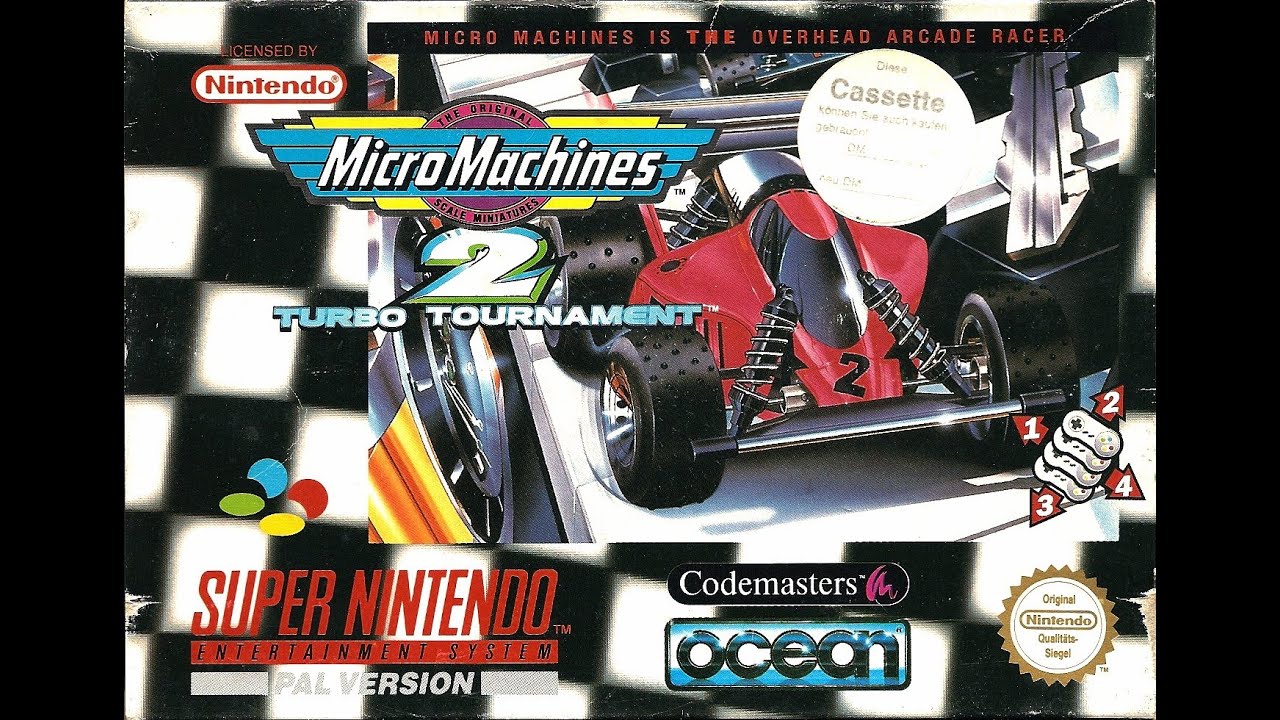 A Trip Down Memory Lane: Micro Machines 2: Turbo Tournament (SNES ...