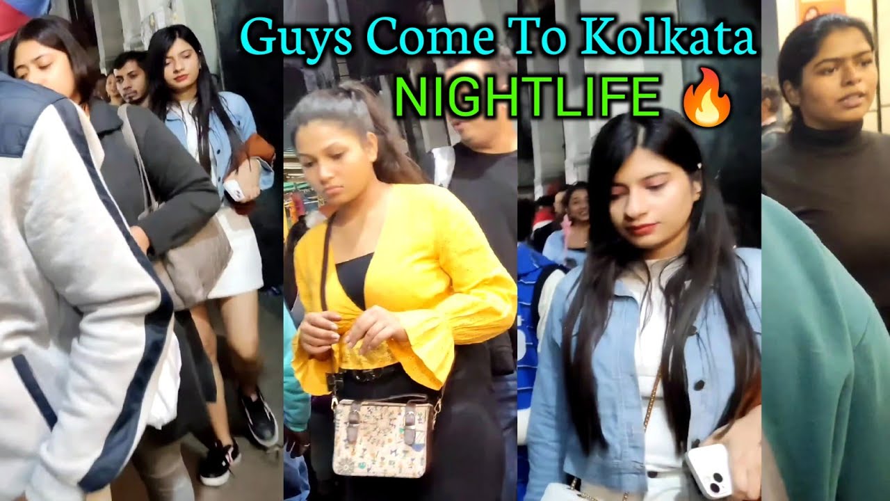 Nightlife Of Kolkata's Most Popular Iconic Park Street - YouTube