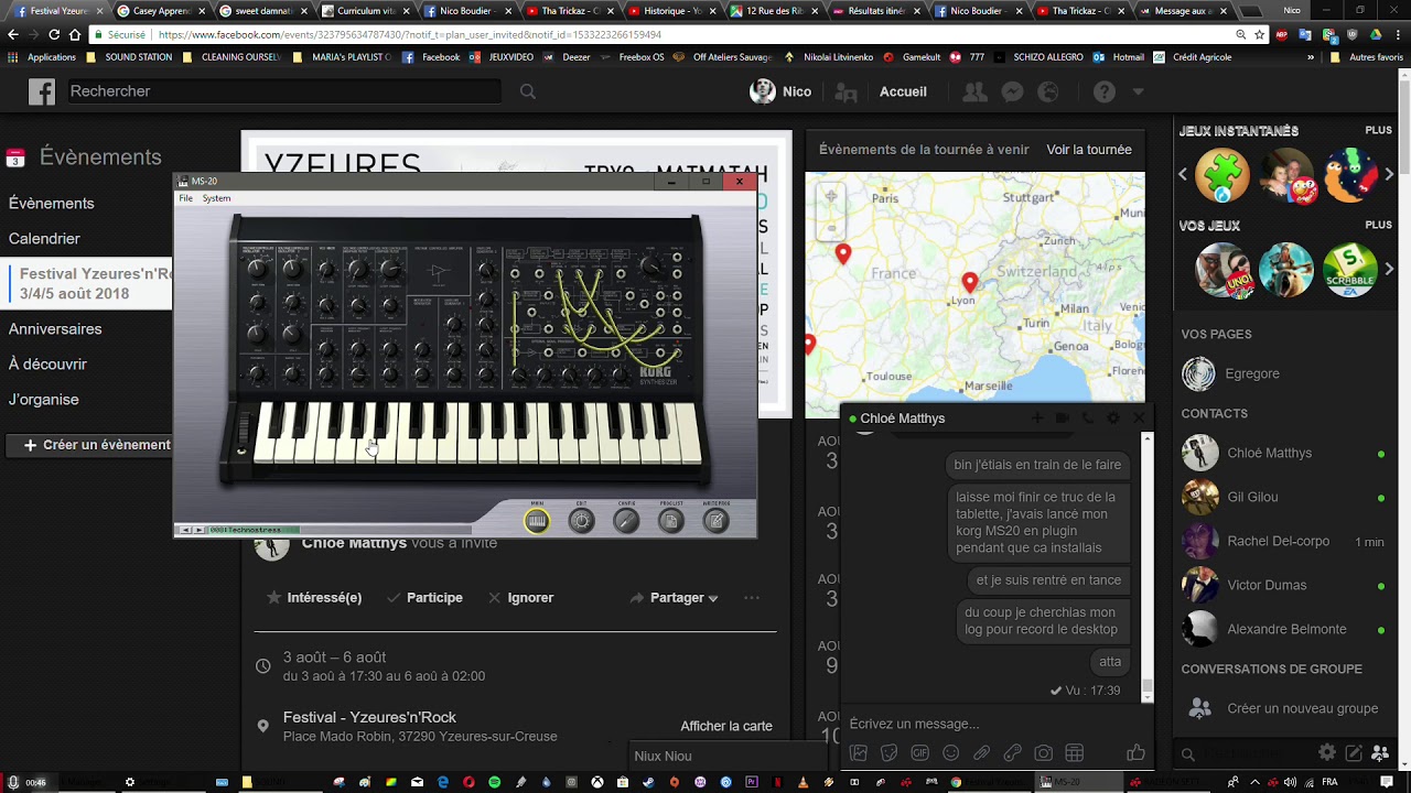 Démo sur vst du MS20 (Legacy Cell) - YouTube