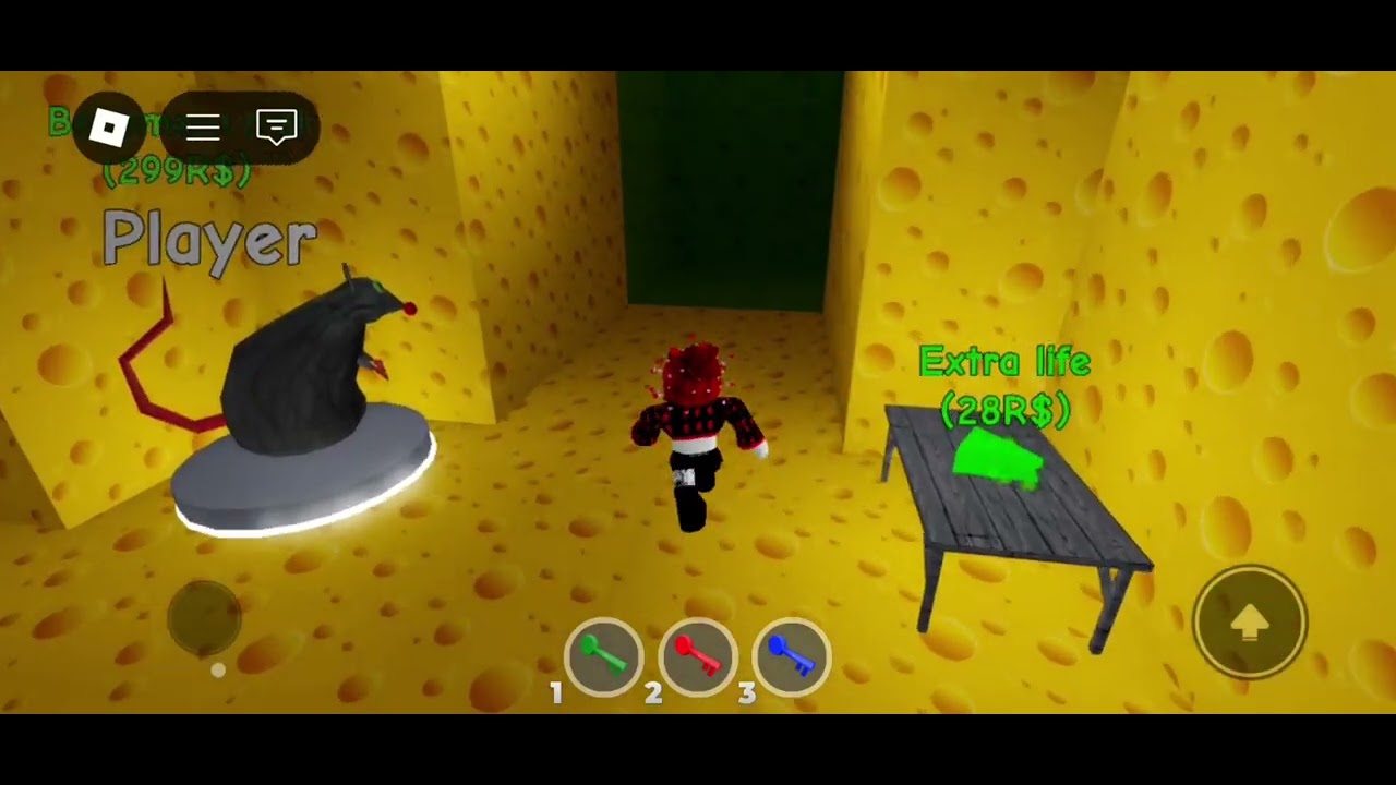 Playing chapter 1 and Boss fight of Cheese Escape||Roblox - YouTube