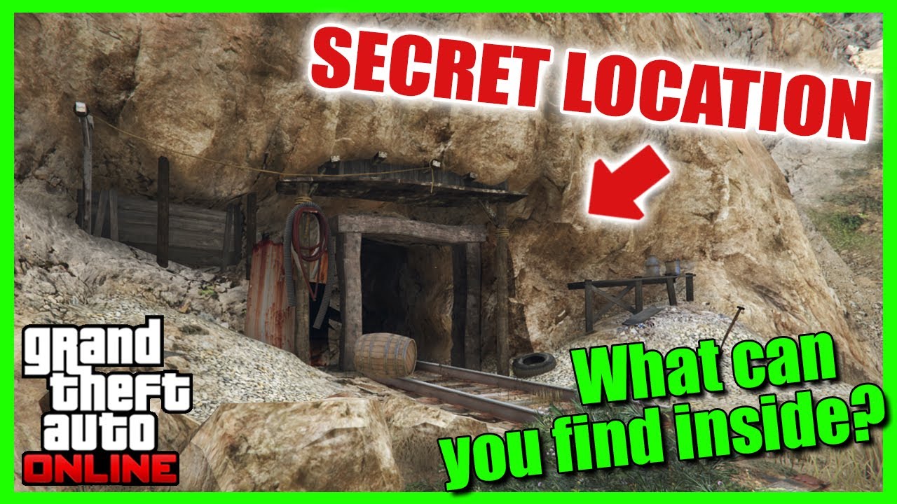 GTA 5 Secret Location *What is Inside?* | GTA 5 Online - YouTube