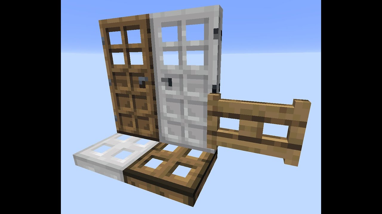 Redstone Components: Episode 14 - (Trap) Doors [Java Edition 1.15.2 ...
