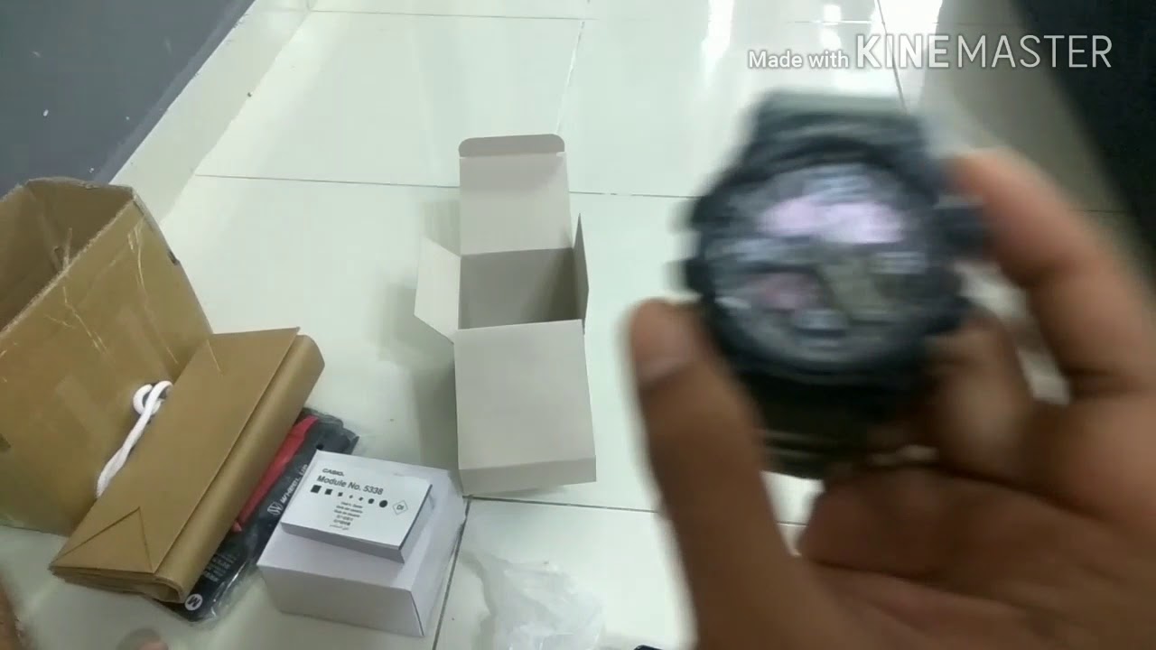 Fake Casio Gshock GG-1000 - YouTube
