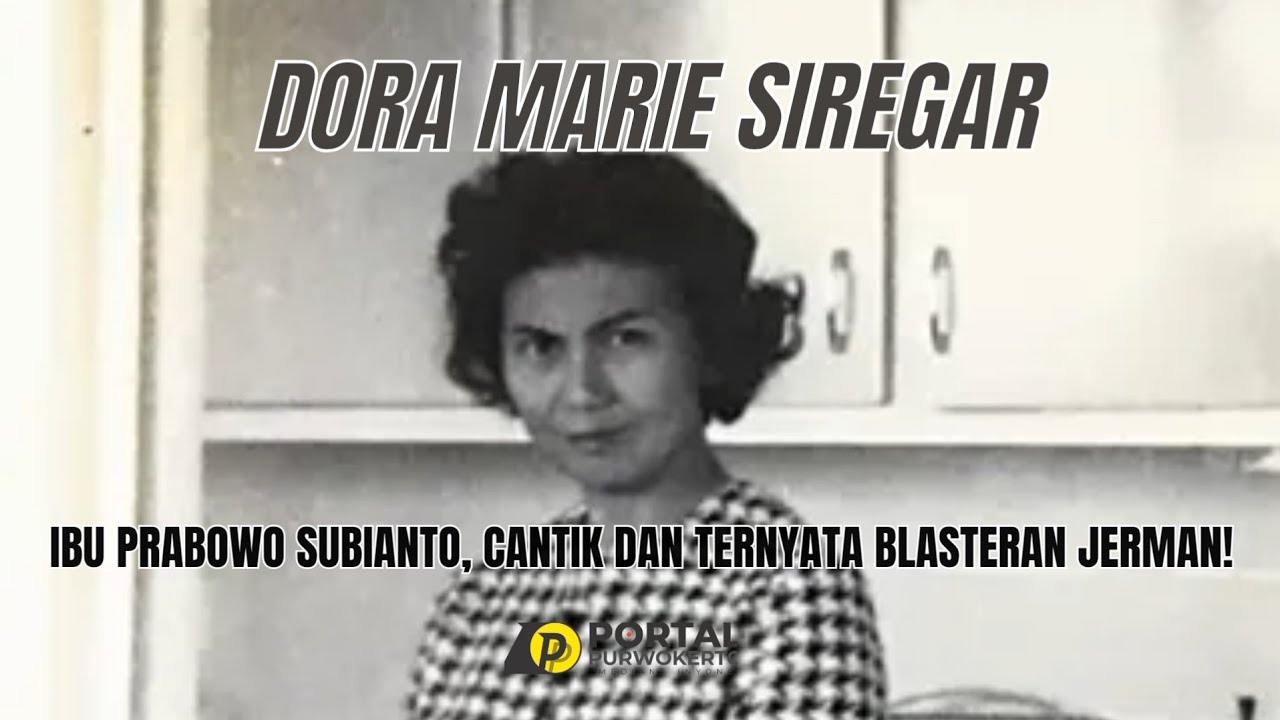 Dora Marie Siregar, Ibu Prabowo Subianto, Cantik dan Ternyata Blasteran Jerman! - YouTube
