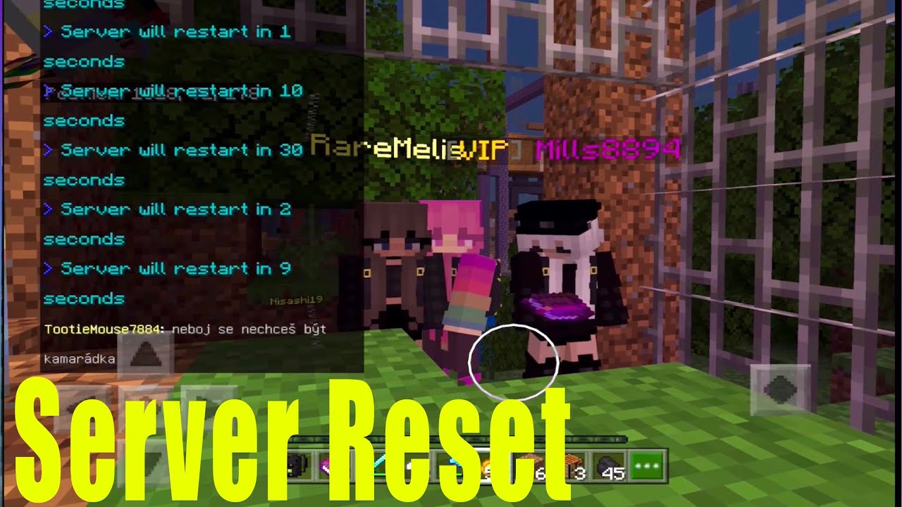 Countdown To Server Reset And All The Chaos Before Map Restarts Minecraft Lifeboat Survival Mode ...