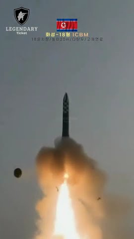 North Korea launches intercontinental ballistic cold launch 'Hwasong 18 ...