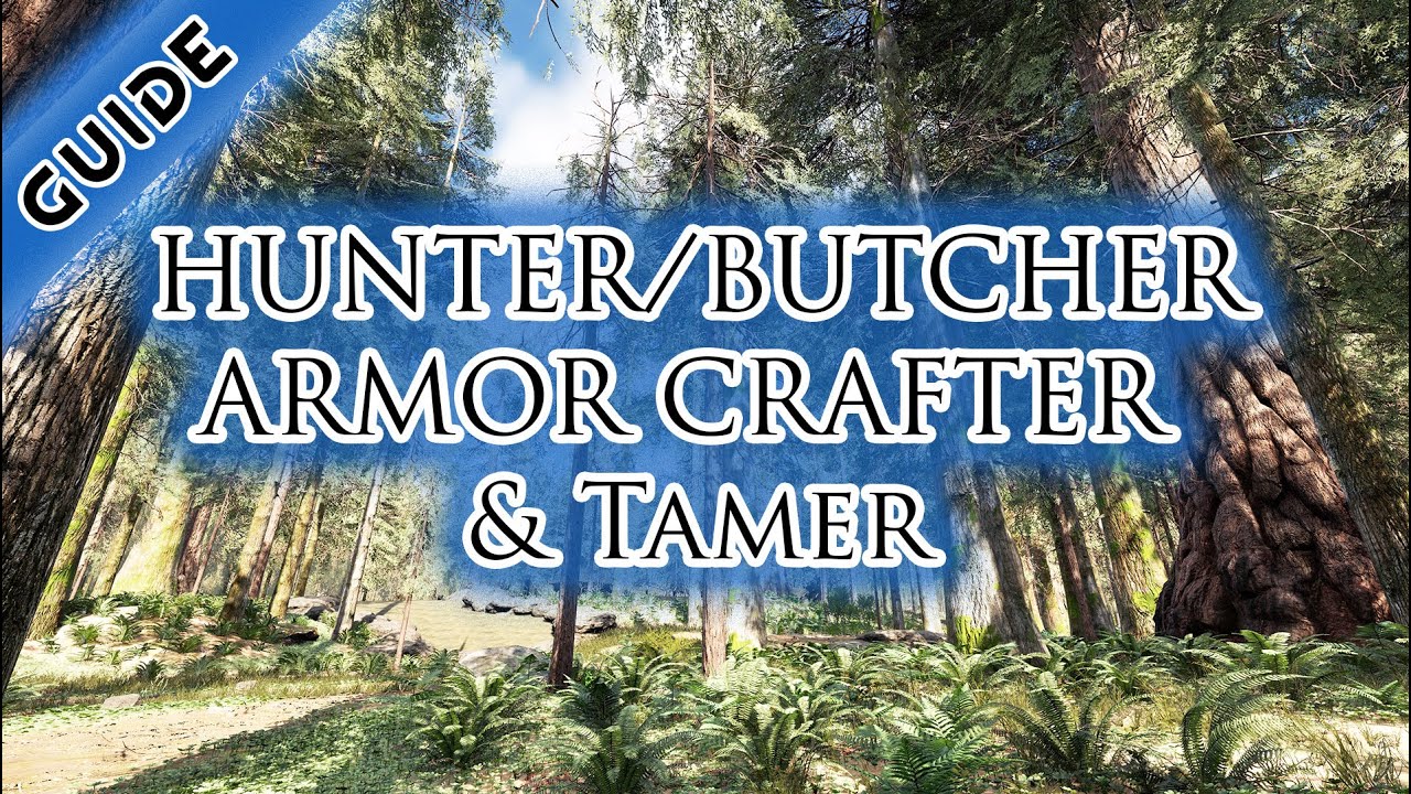 Mortal Online 2 Build Hunter Butcher Armor Crafter and Tamer in one ...