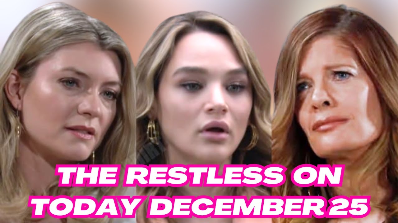 What's happening on The Young and the Restless today, December 25. - YouTube