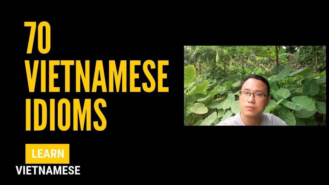Learn southern Vietnamese dialect: 70 idioms and phrases - YouTube