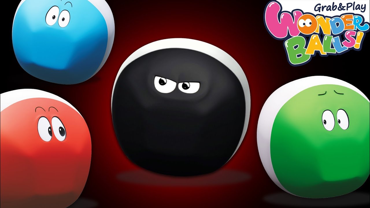 Running Colorful Crayons for Kids | Wonderballs | Funny Cartoons for ...