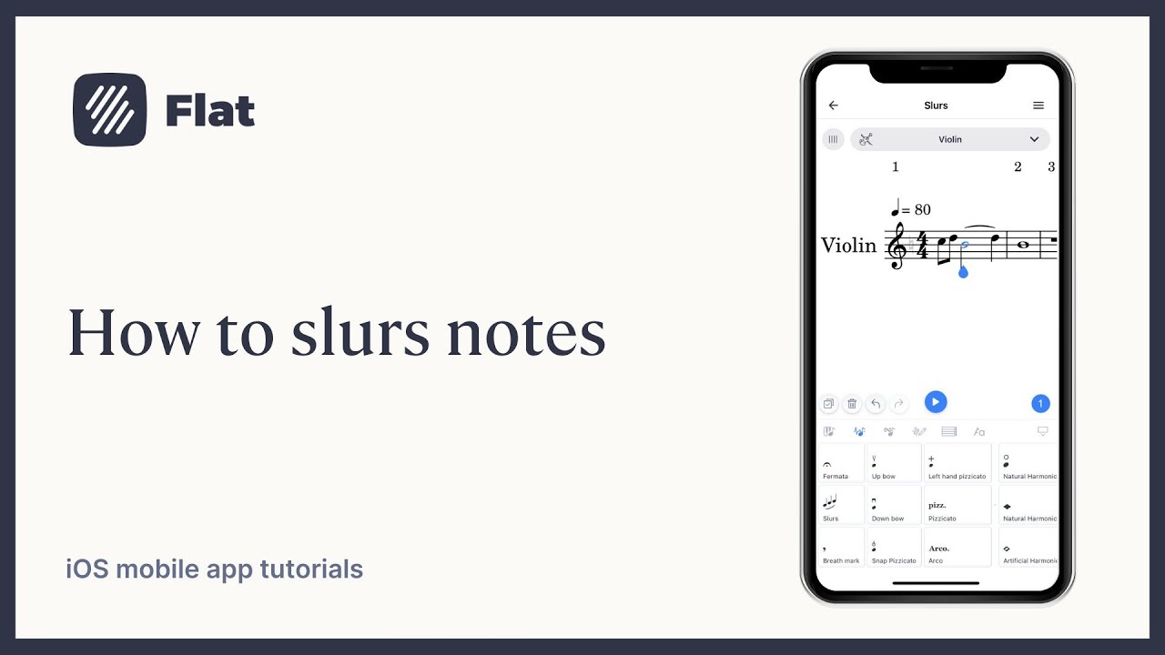 Slurs - Flat iOS tutorial - YouTube