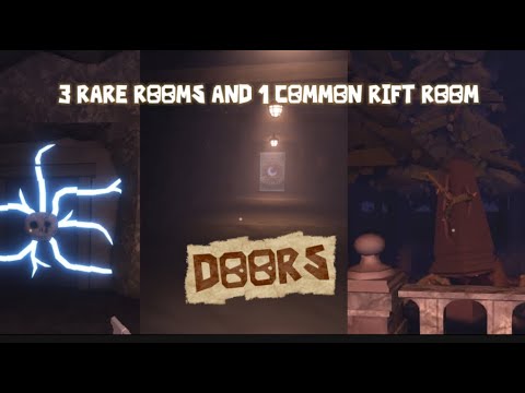 3 Rare rooms and 1 common rift room in Roblox Doors - YouTube