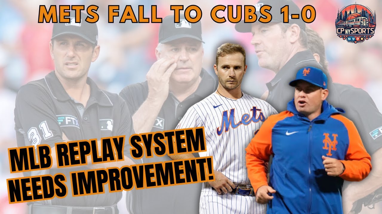 Mets fall to the Cubs 1-0 | New York Mets Offense Non-Existent and the ...