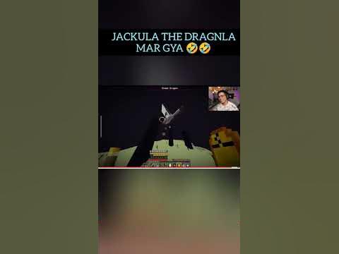 Jackula the dragonla mar gya 🤣🤣 #viral #minecraft #gaming #gamerfleet #trending - YouTube