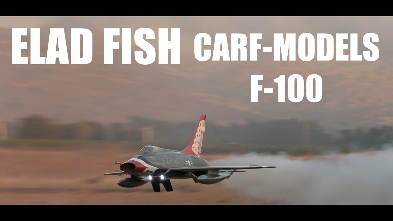Carf-Models F-100 Elad Fish Warbirds 2024 Clovis RC #warbirds #aviation ...