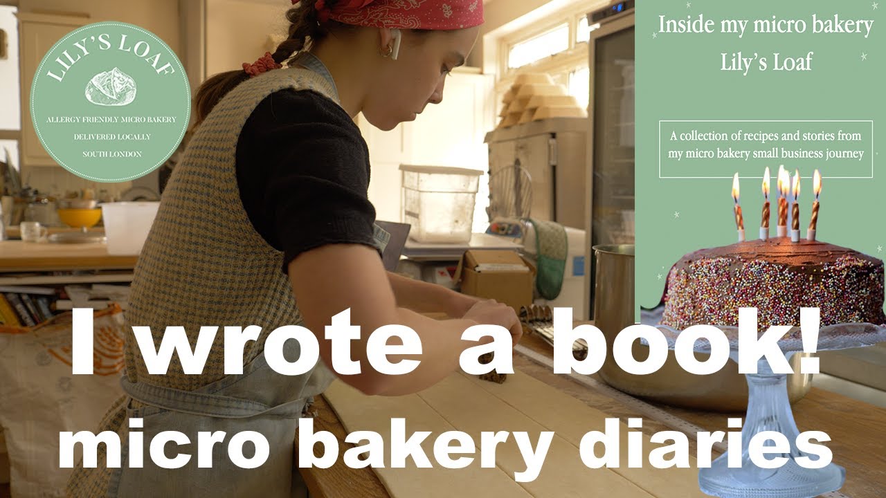 I wrote a book! | micro bakery diaries | how to start a micro bakery course - YouTube