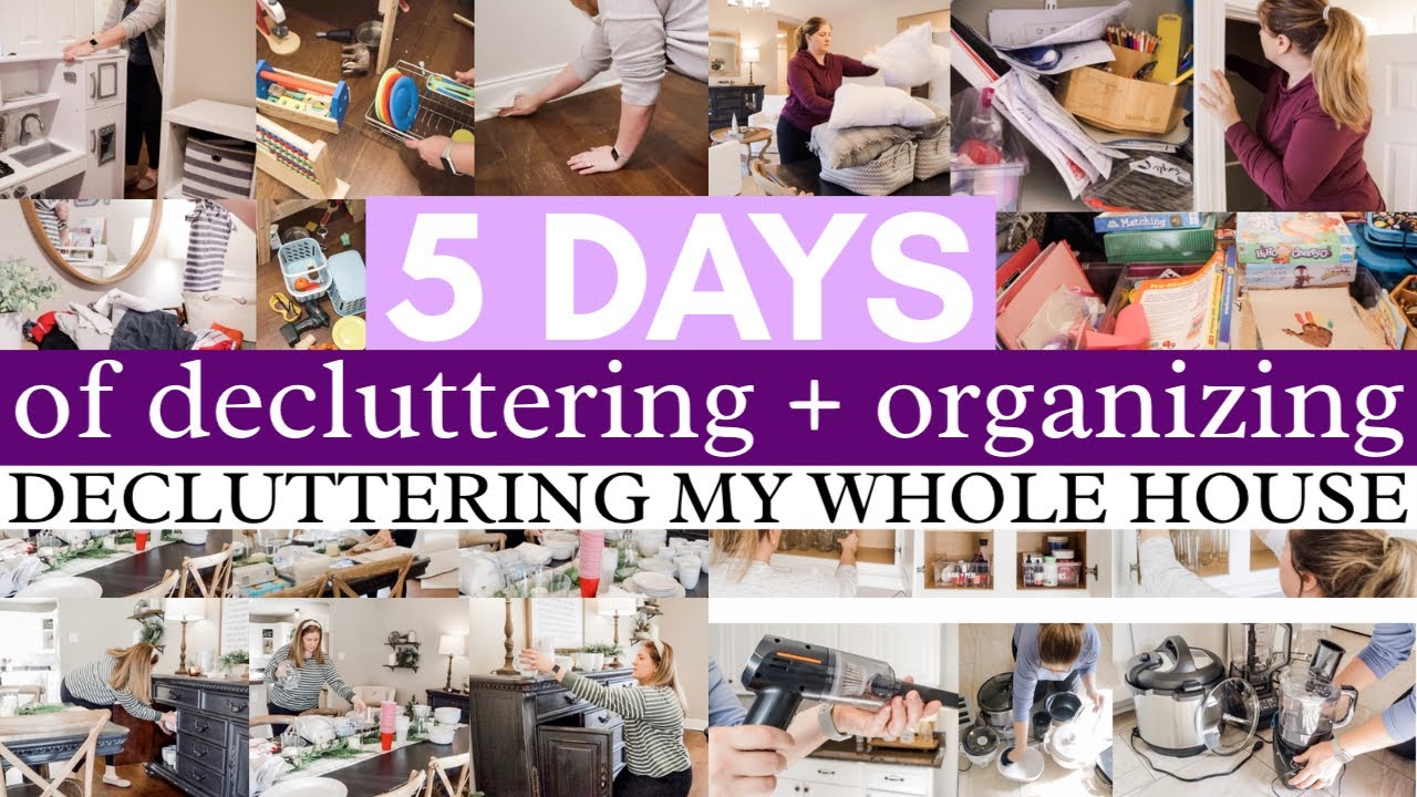 2023 EXTREME DECLUTTER + CLEAN WITH ME! | Whole House Decluttering ...