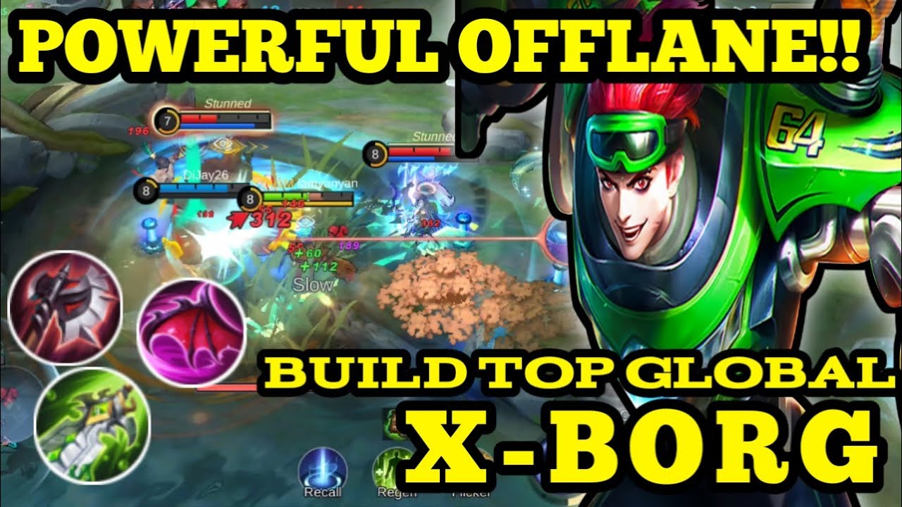 XBORG BEST BUILD | BUILD TOP 1 GLOBAL XBORG | XBORG GAMEPLAY 2022 - YouTube