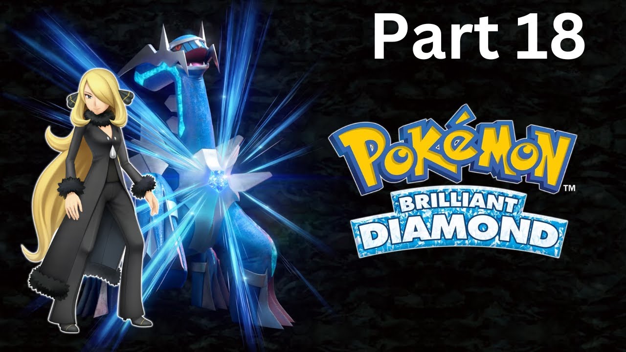 Pokemon Brilliant Diamond Part 18 Facing the Eilte four & Champion ...