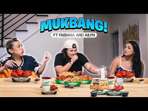 Mukbang with Fabiana and Ailyn!