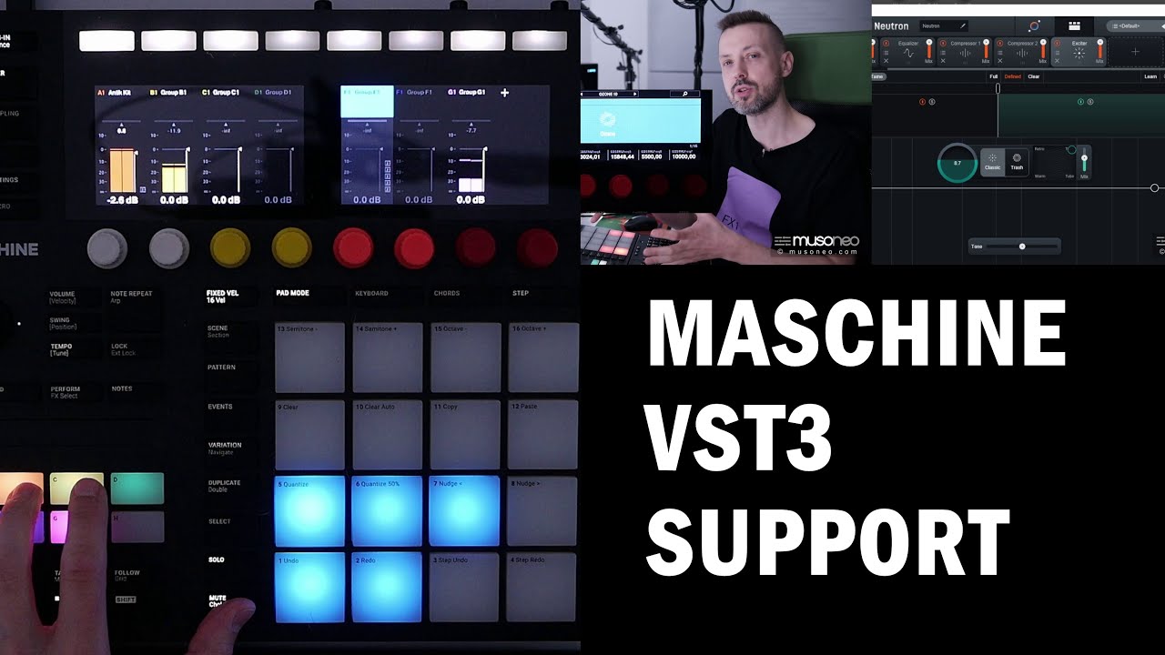 Maschine VST3 Support - YouTube