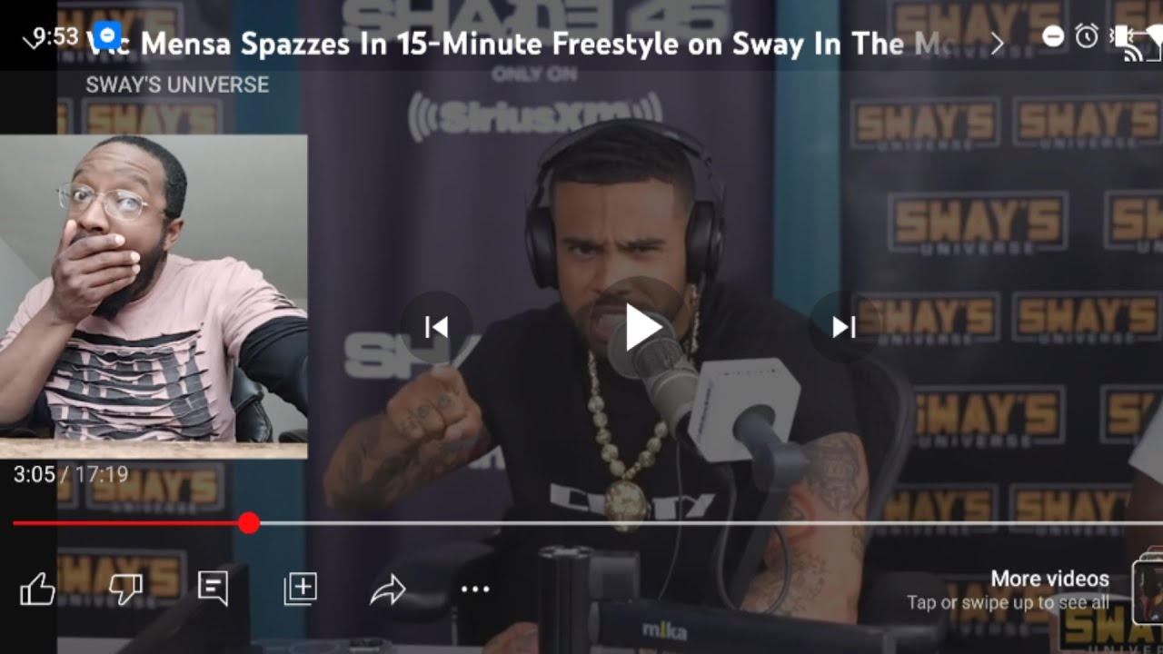 Protect Him At All Cost. My Reaction. Vic Mensa Spazzes In 15 Minute ...