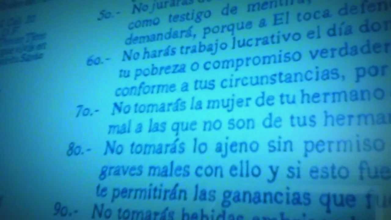 La Oracion y los 22 preceptos - YouTube