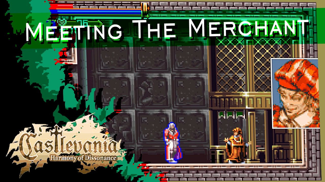 [GBA] CASTLEVANIA : Harmony of Dissonance - [3] - Castle Treasury - Meeting the Merchant - YouTube