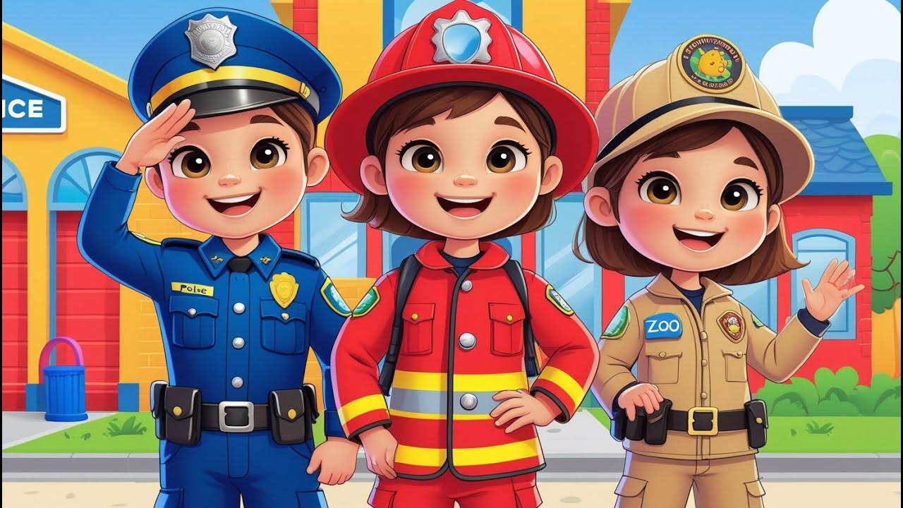 What Do I Do? | Community Helpers Song for Kids | Occupation Nursery ...