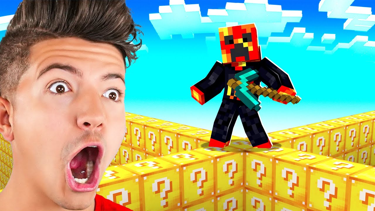 The PACK Minecraft Lucky Block Walls! - YouTube