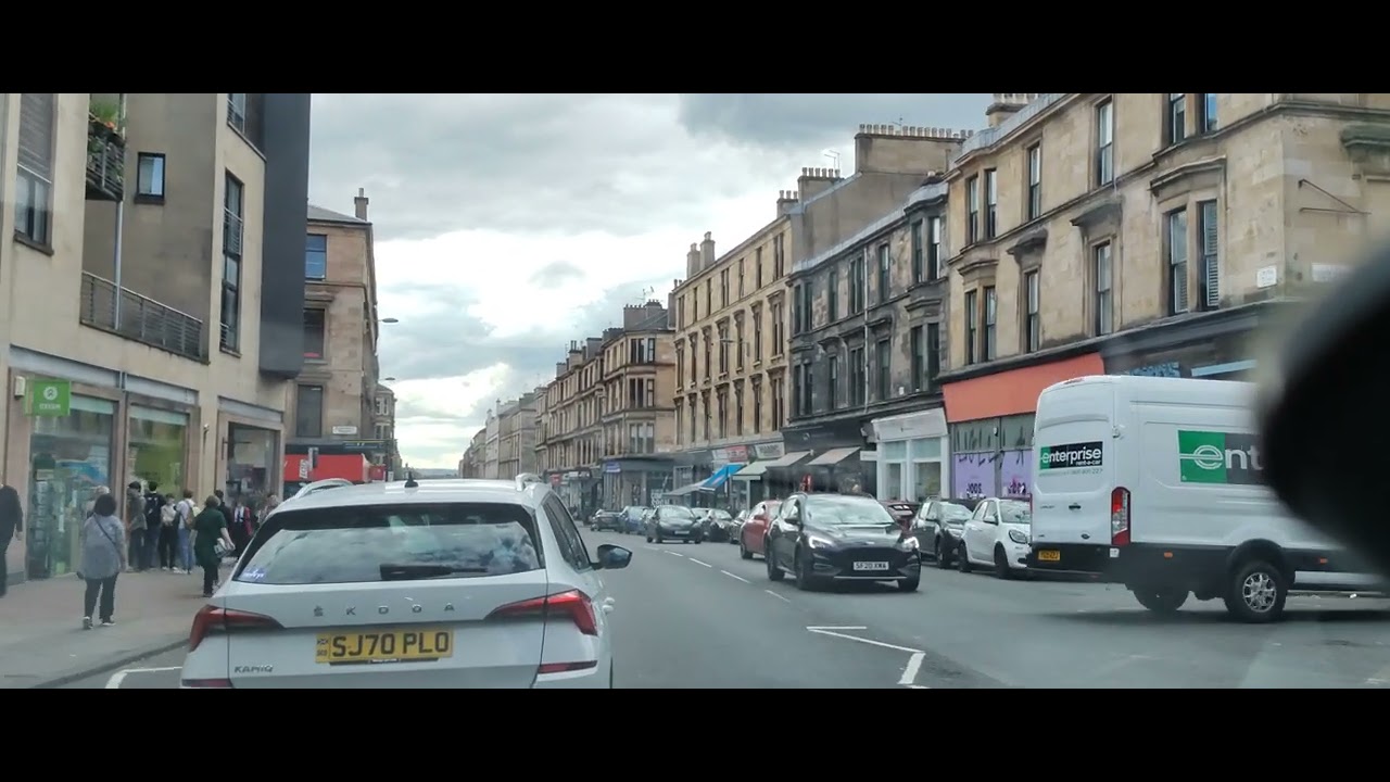 Byres road West End Glasgow 1/9/2022 - YouTube