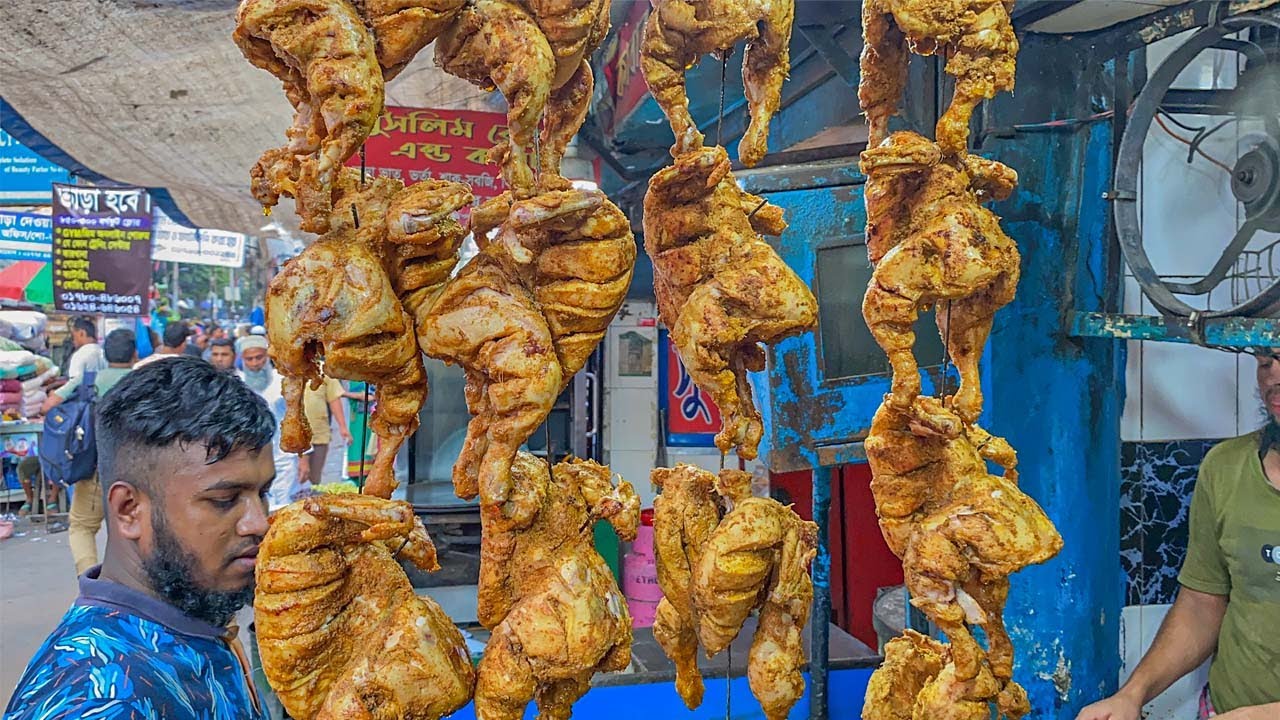 Special Whole Chicken Chaap Recipe - Knife Skills - Bengali Street Food ...