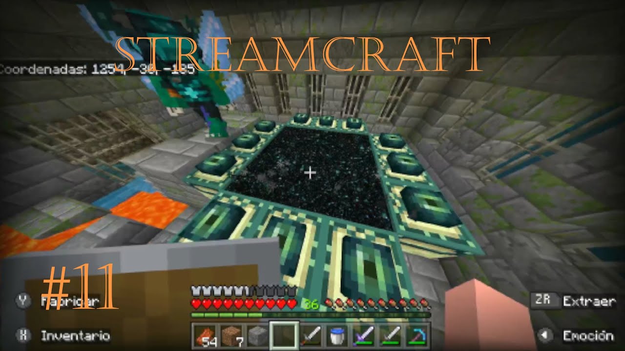 STREAMCRAFT - Encontramos el portal al END (ep 11) - YouTube