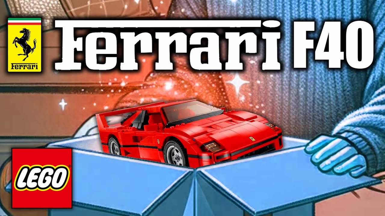 Unboxing History: The Rise of the LEGO Ferrari F40 - YouTube