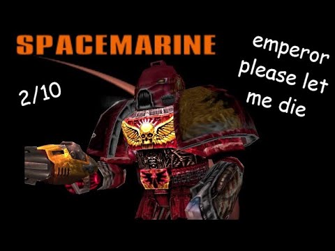 Custom Quake 3 character/model - SpaceMarine (Warhammer 40k) - YouTube