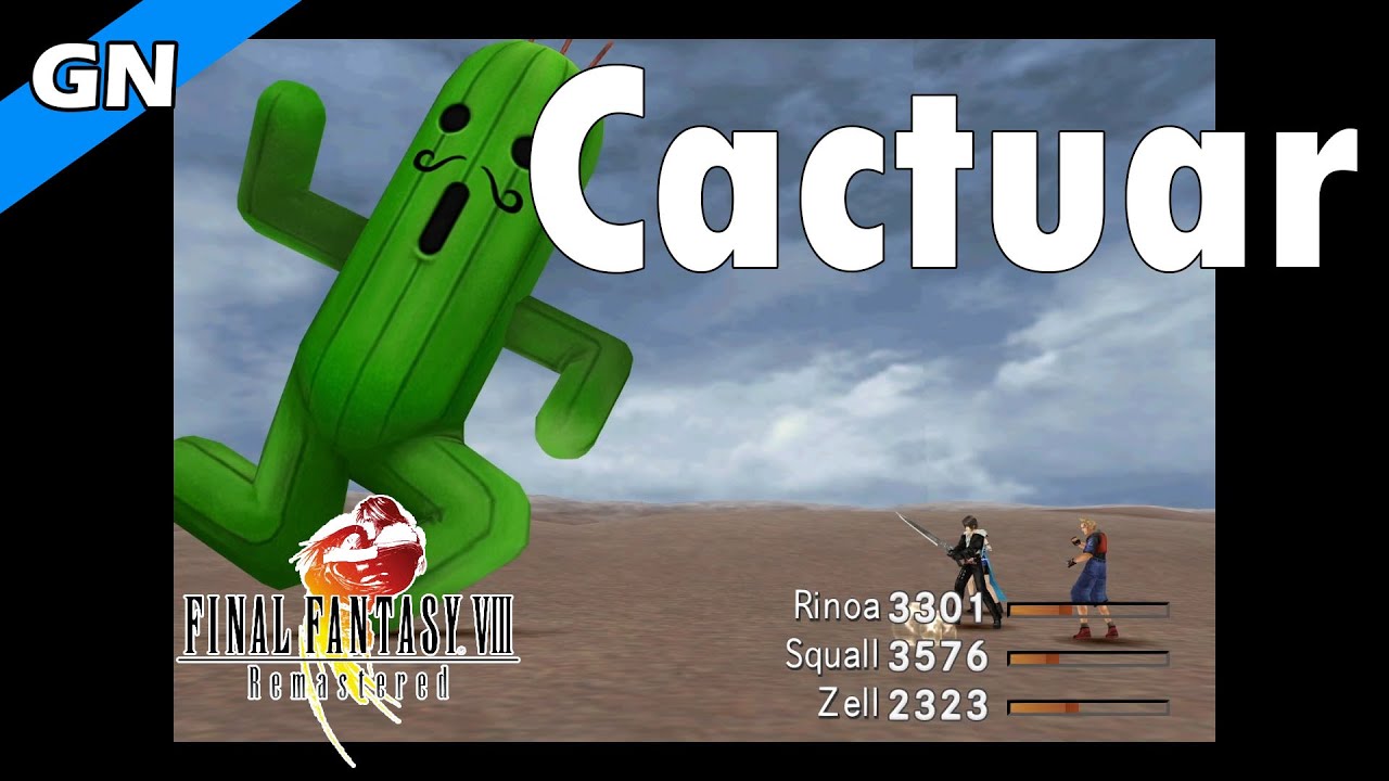 GF Cactuar เจ้ากระเพ็ชรเข็มหมื่นเล่ม : Final Fantasy VIII Remastered ...
