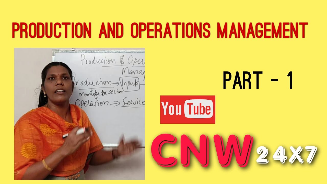 PRODUCTION AND OPERATIONS MANAGEMENT YouTube production-and-operations-management-youtube